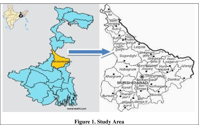 West Bengal Tourist Map